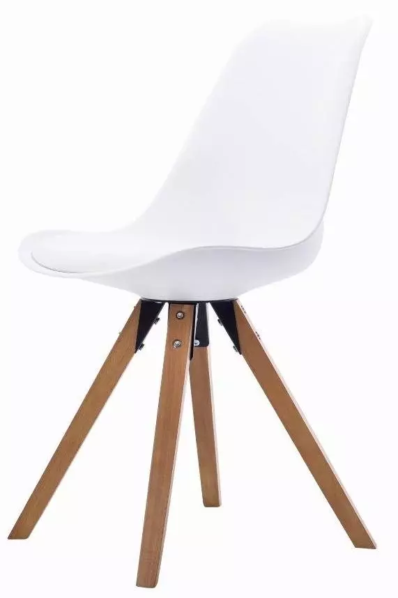 white dining chair