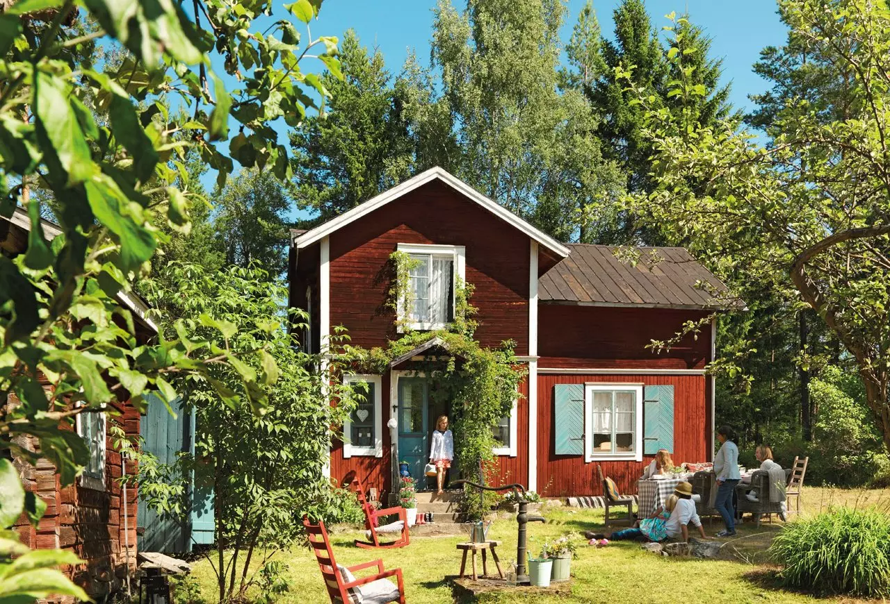 Ein Sommerhaus in Schweden