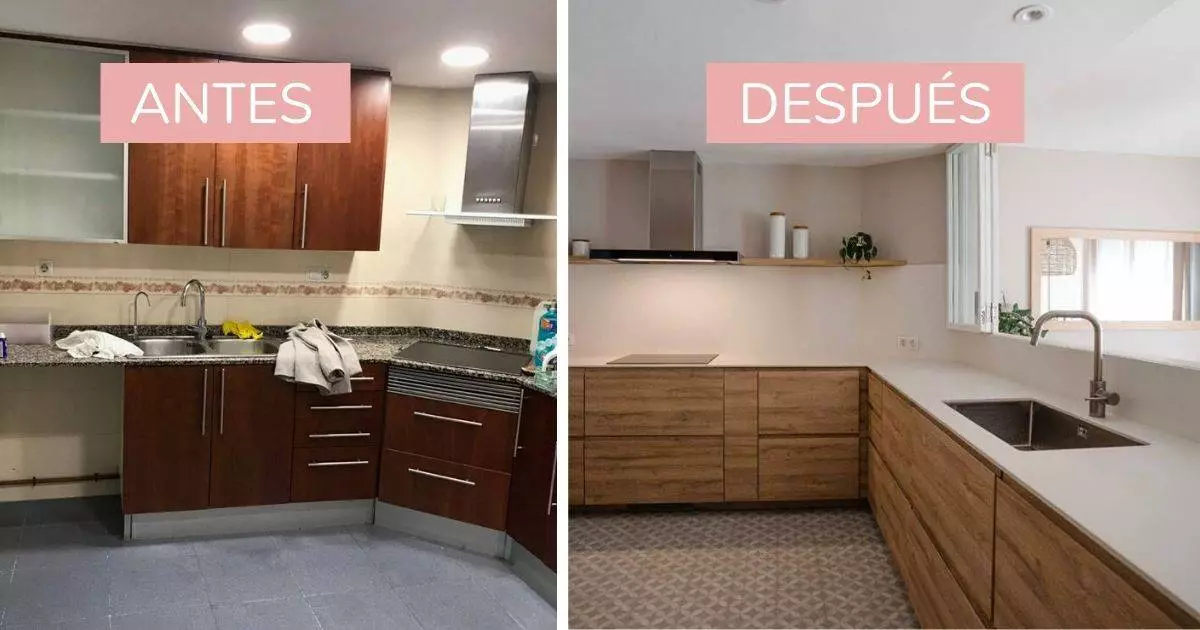 Prima e dopo: un duplex molto 'slow life'. Ha una cucina aperta e uno spogliatoio e un bagno privato (con piano e budget)