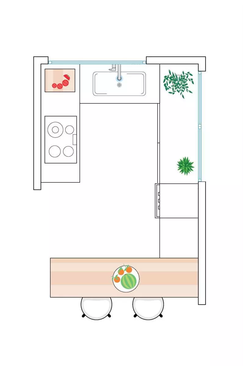 แผนครัวขนาดเล็ก