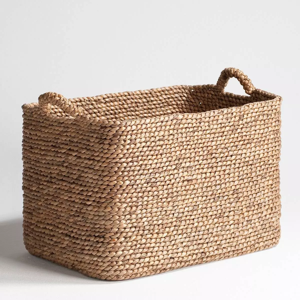 rectangular fiber basket nga adunay mga gunitanan nga la redoute