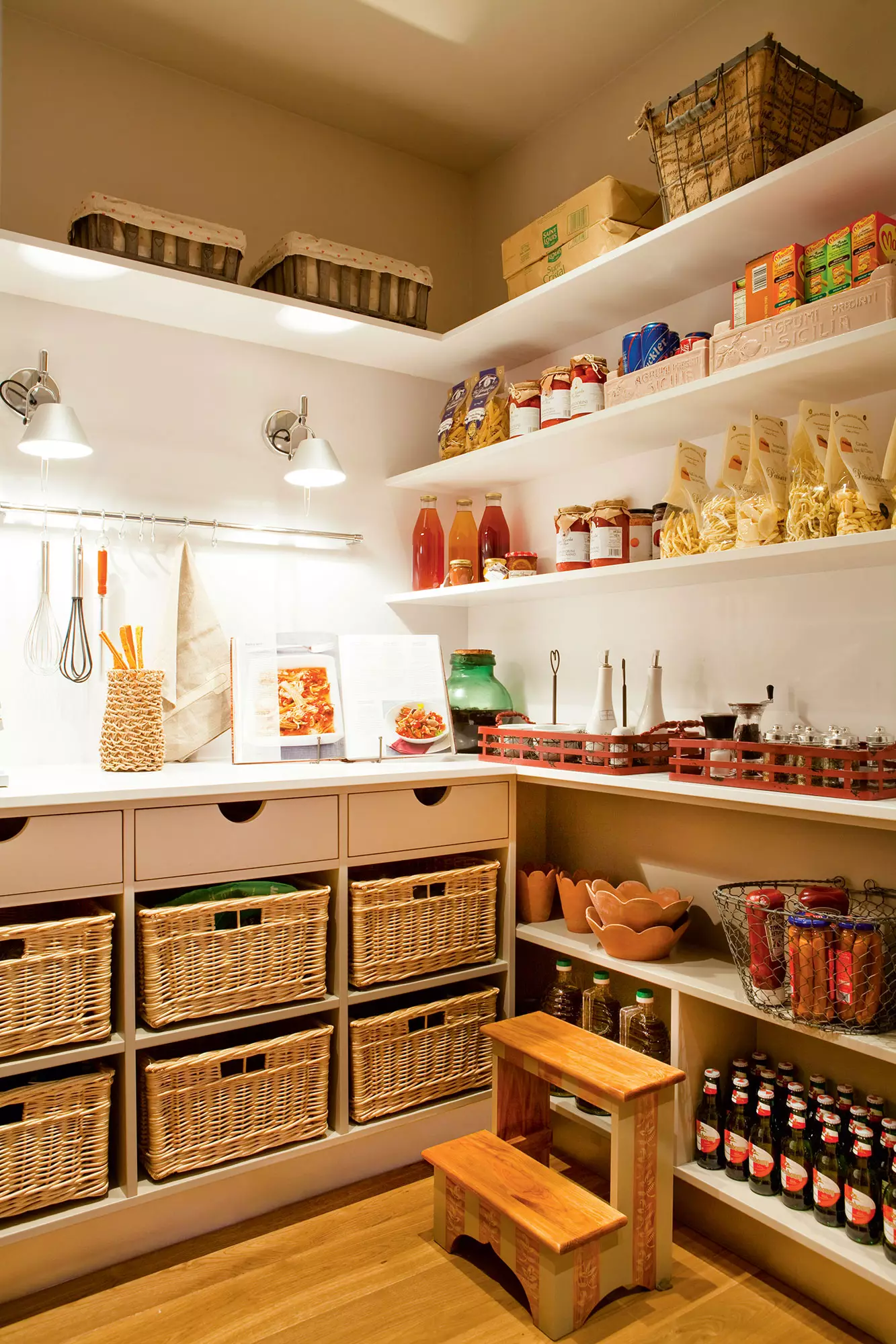 pantry shelves ug basket order