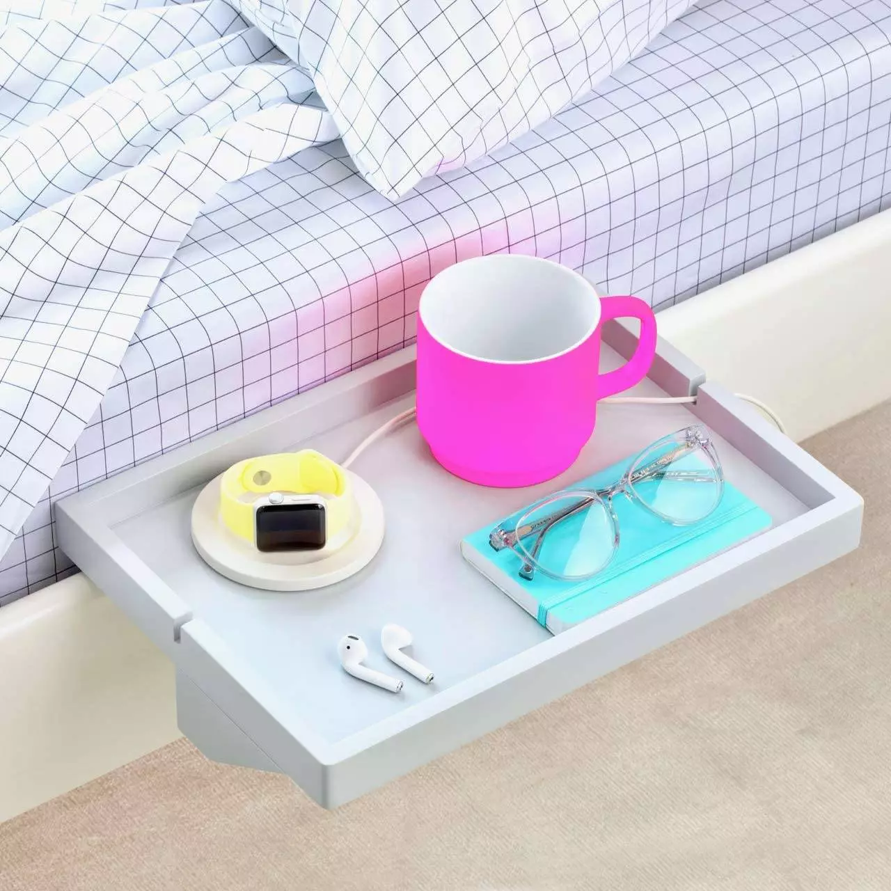 Grey Mini Bed Sherufu kubva kuAmazon