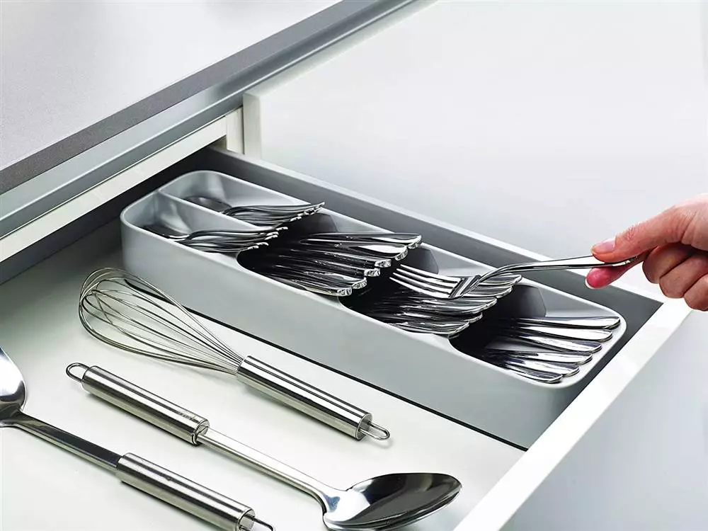 Grey amazon cutlery organizer 2