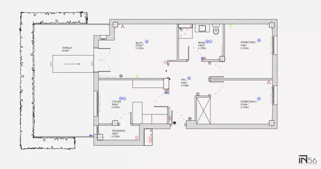 die plan voor die hervorming IN56 interieurontwerp