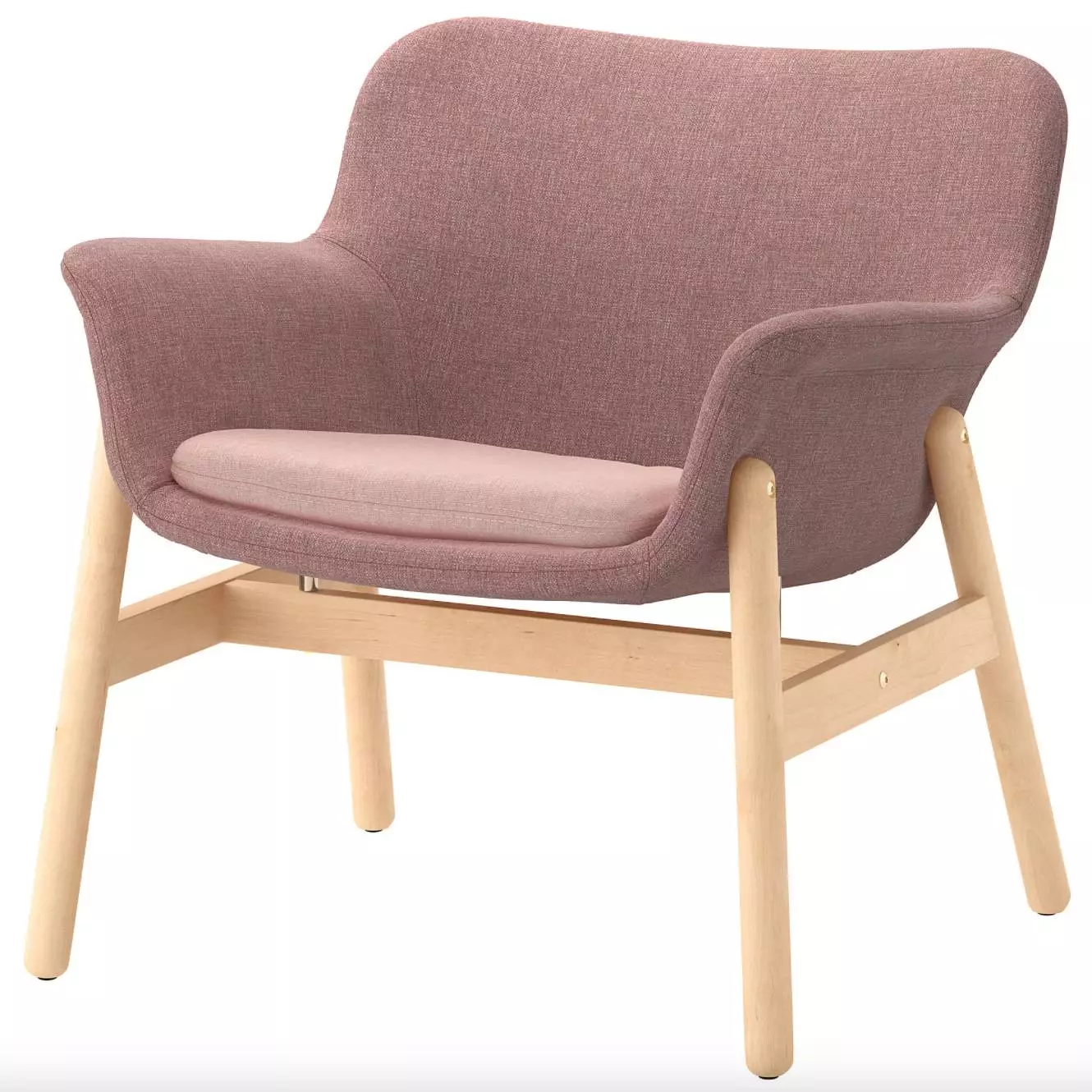 Poltrona VEDBO con seduta rosa di IKEA