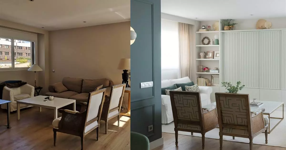 Para dhe pas: nga një dupleks i ri ndërtimi pa personalitet në apartamentin më elegant 250 m2 në Madrid (me plan)