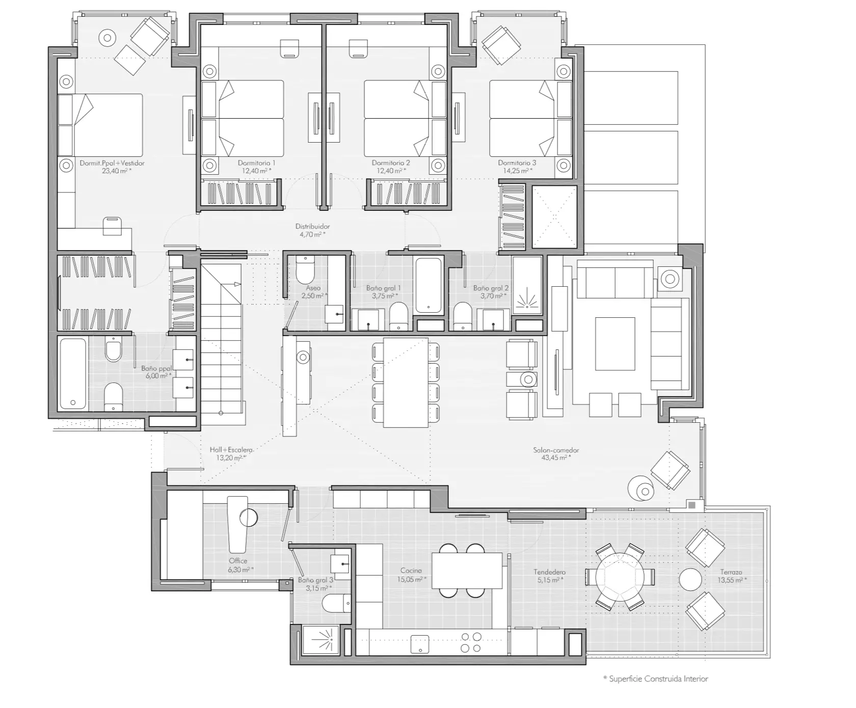 PLAN.FLOOR1. Il-pjanta tal-pjan terran