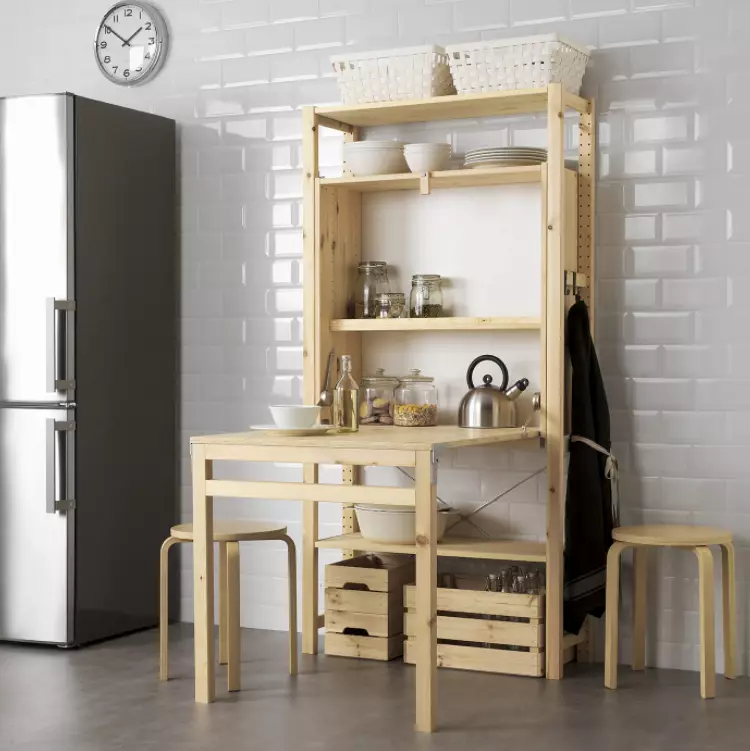 ikea sammenleggbar bord IVAR