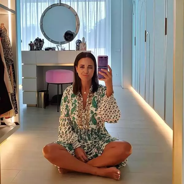 Dressing table ni Paula Echevarría sa Instagram