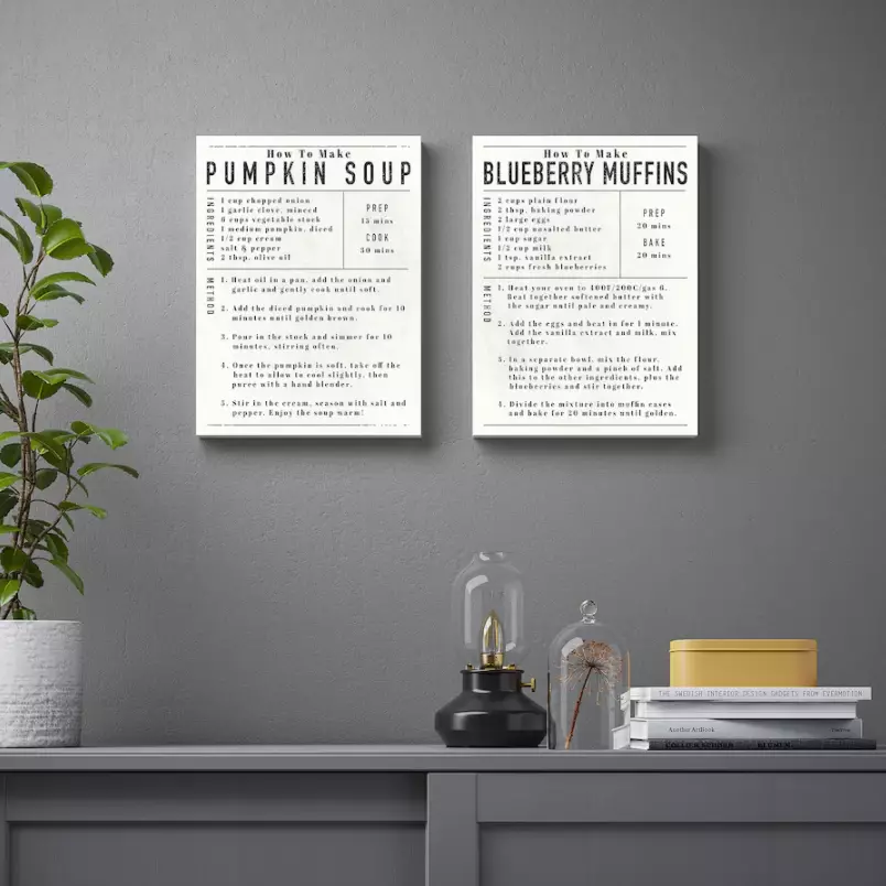 PJÄTTERYD Ikea prints