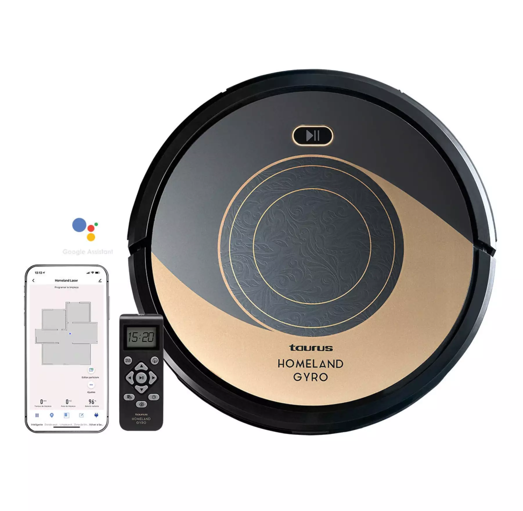 Taurus Ile-Ile Gyro Robot Vacuum Isenkanjade