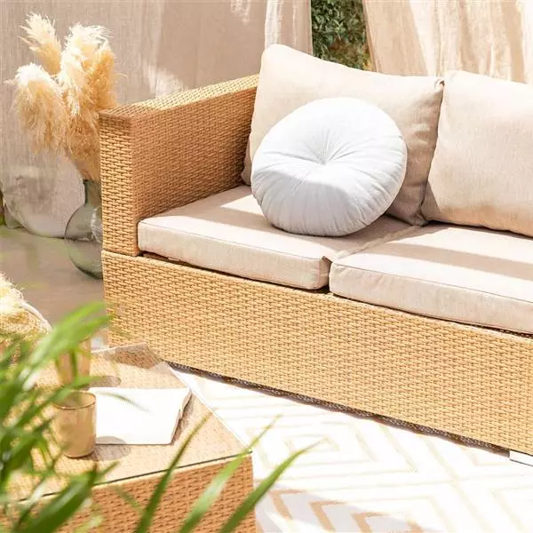 Sofa Modular Rotan Sintetis Sklum