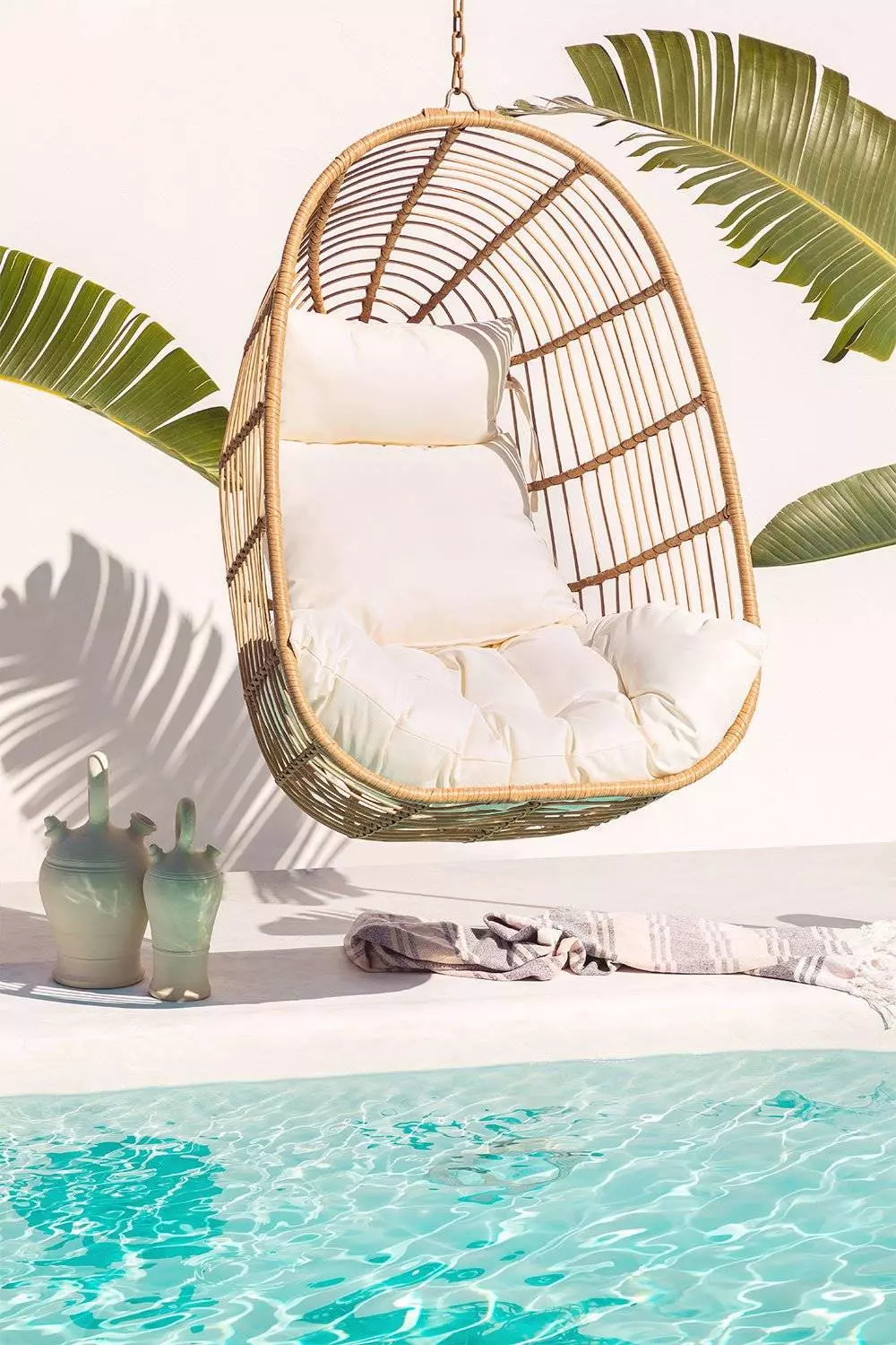 Sklum Synthetic Rattan Swing