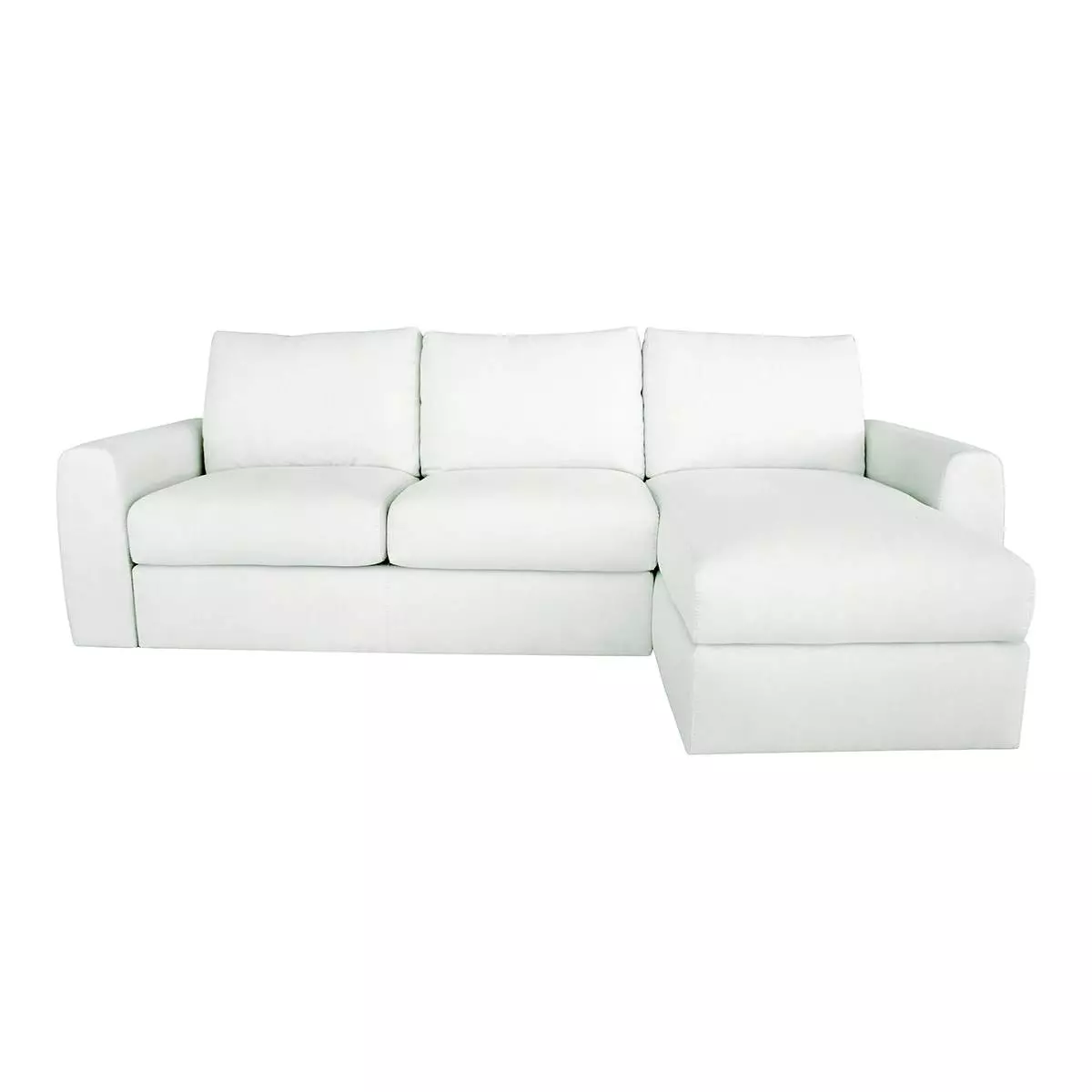 Lodge 280 cm sofa 5-rûniştî ya pêçayî ya bi qeşengê rastê ji El Corte Inglés