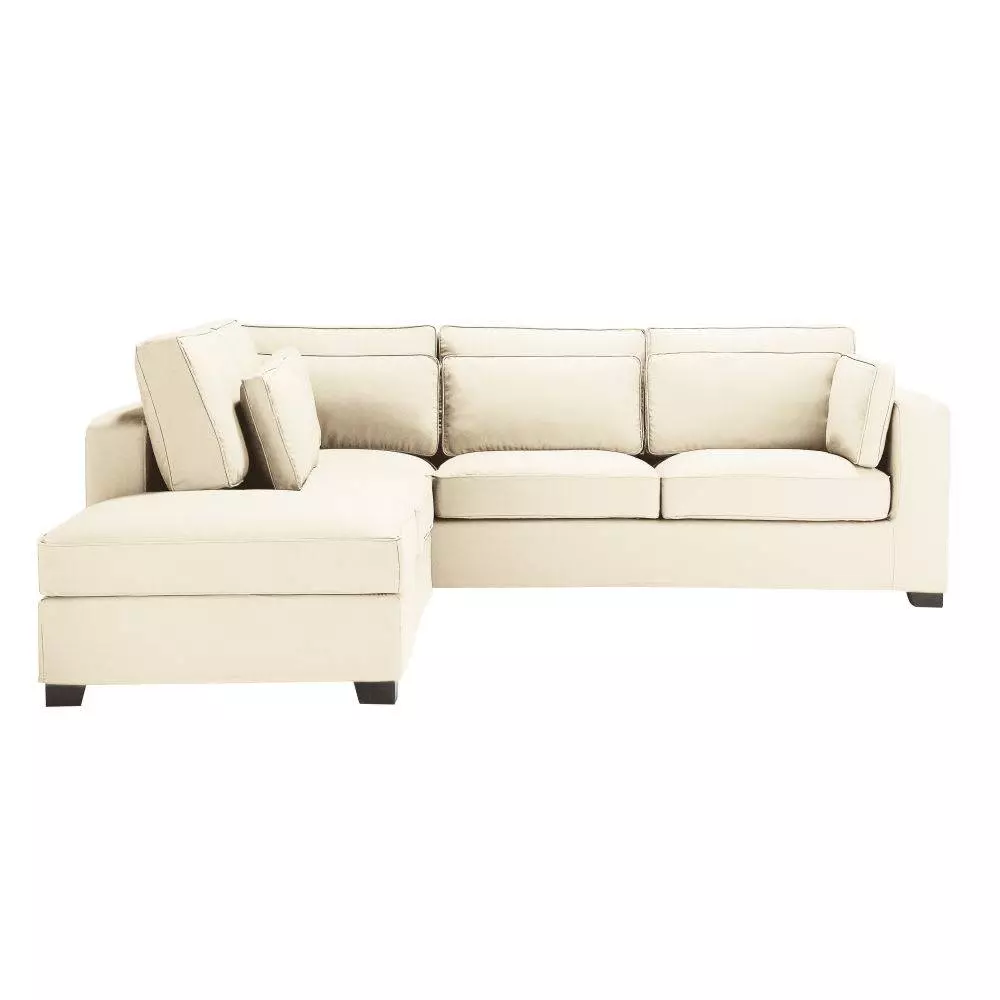 Ivory 4/5 Seater Corner Sofa mai Maisons du Monde